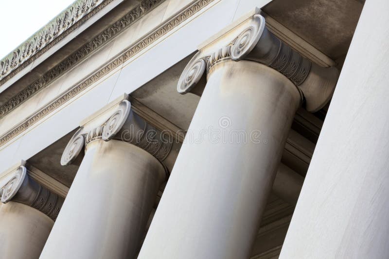 Ornate Columns and Building Trim Stock Photo - Image of marble, design ...