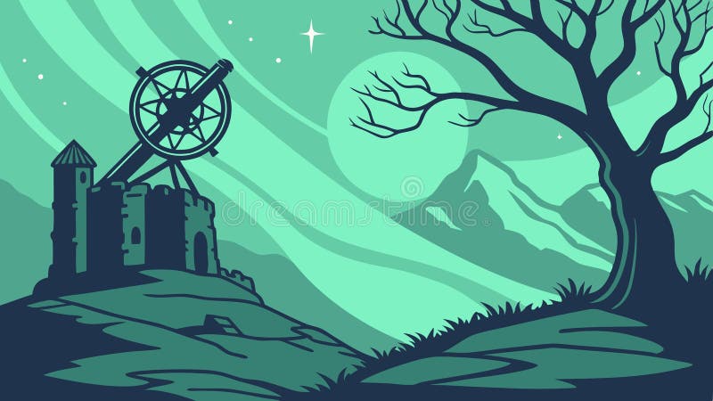 Ornate Compass by Ancient Tree, Timeless Guidance, Vector Design ...