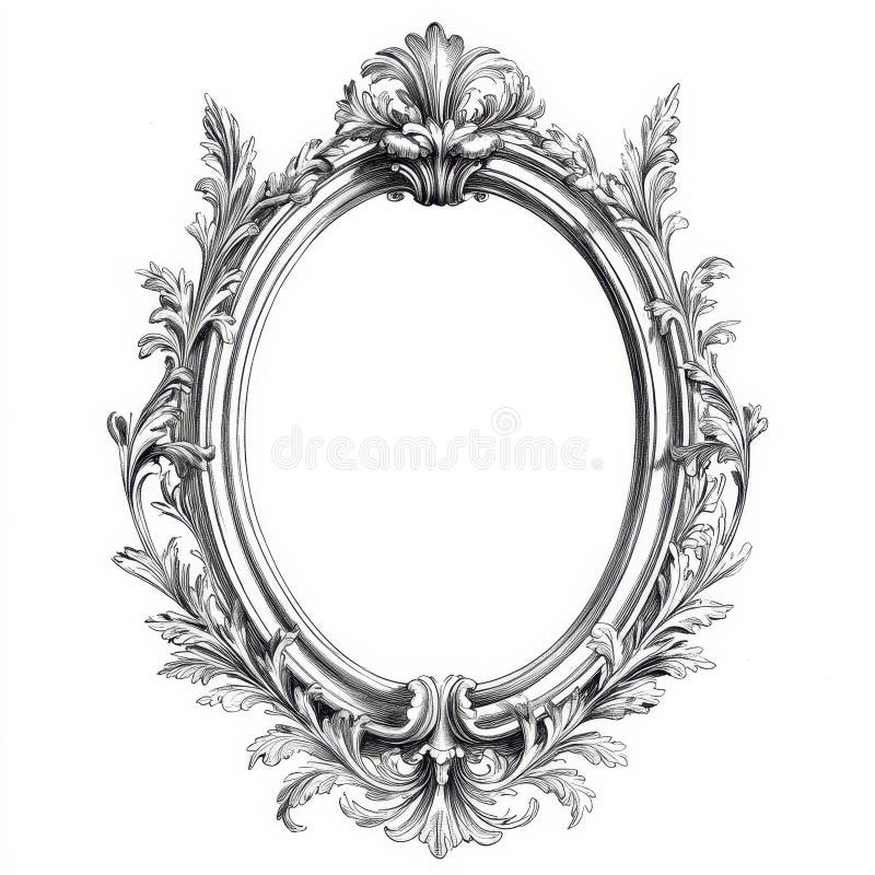 Ornate Decorative Frame Design, Suitable for Displaying Artwork or ...