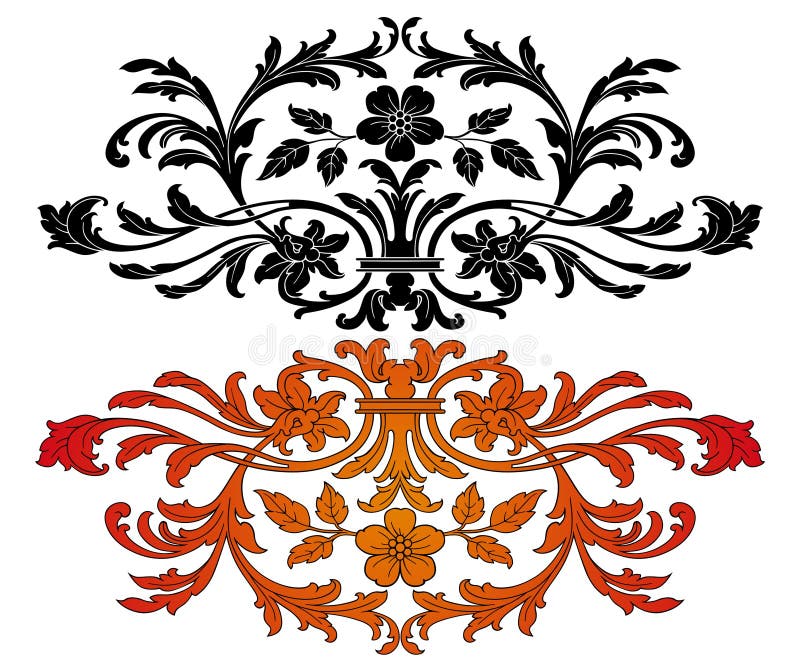 Ornate design elements stock vector. Illustration of luxury - 11346751