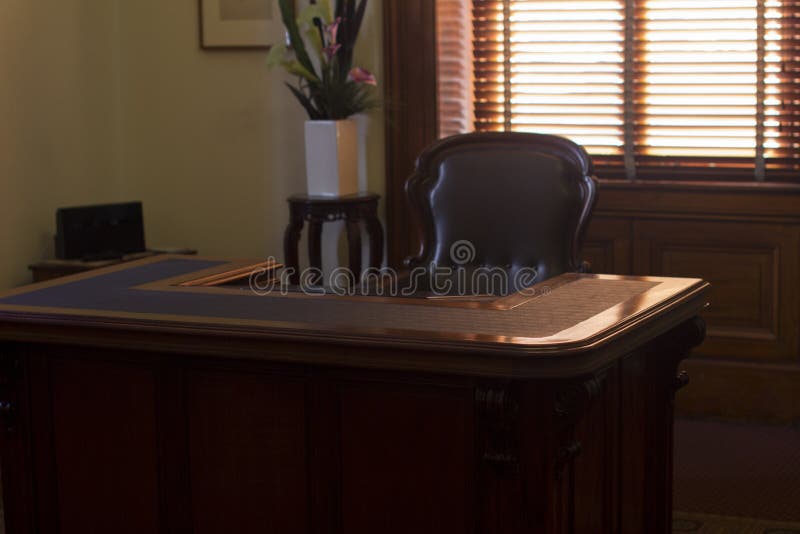 Ornate desk and chair stock image. Image of fancy, panels - 32908471