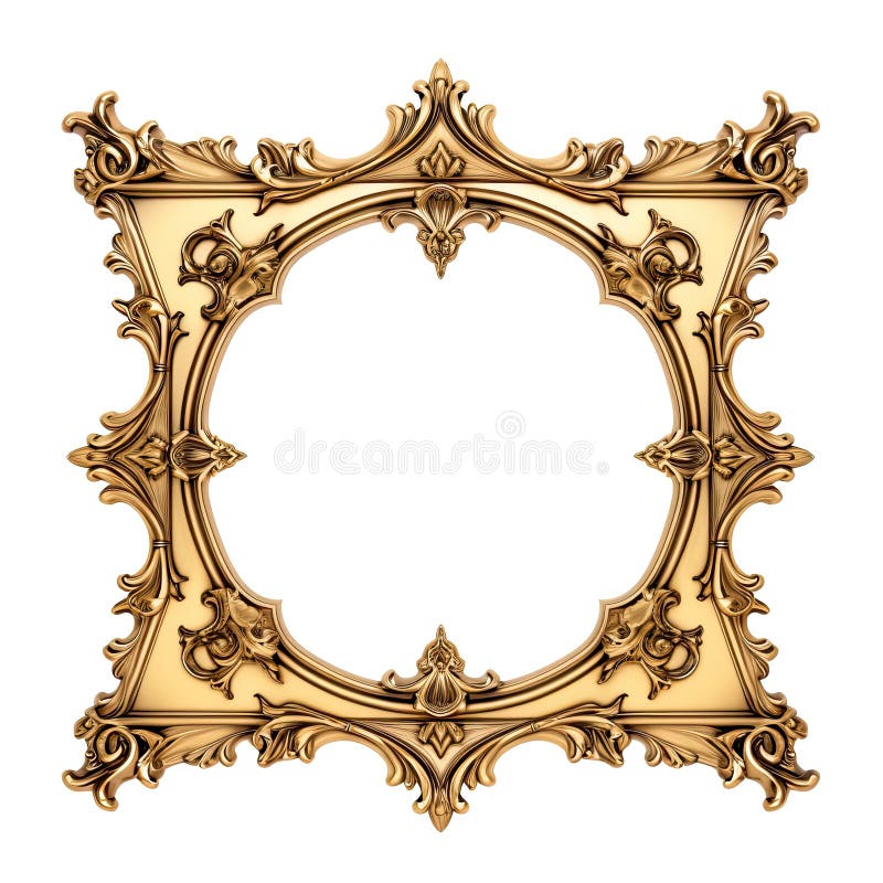 Ornate Empty Frame is a Striking Example of Decorative Craftsmanship ...