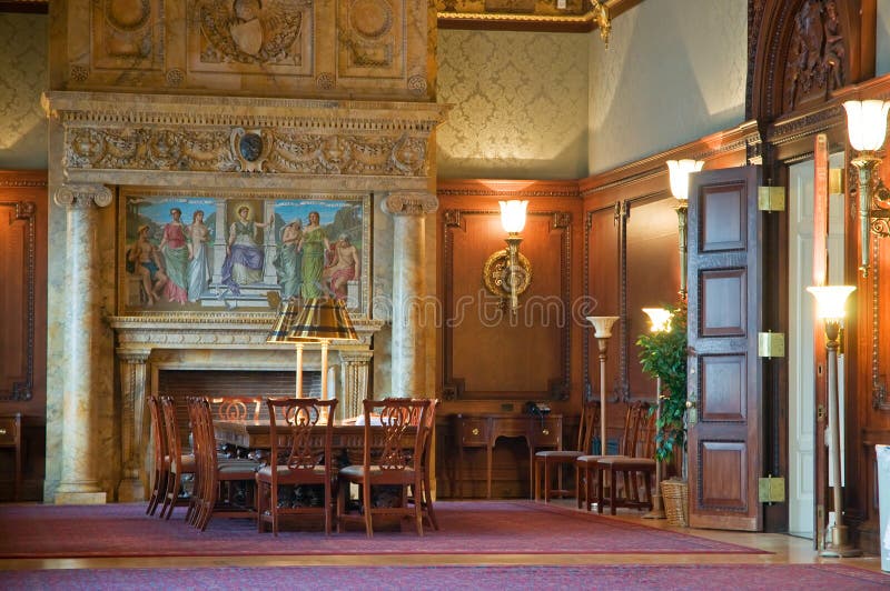 Ornate Executive Board Room Stock Photo - Image of company, lush: 7393374