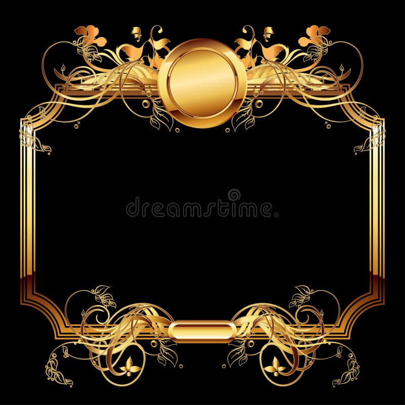 Ornate frame stock vector. Illustration of victorian - 14488117