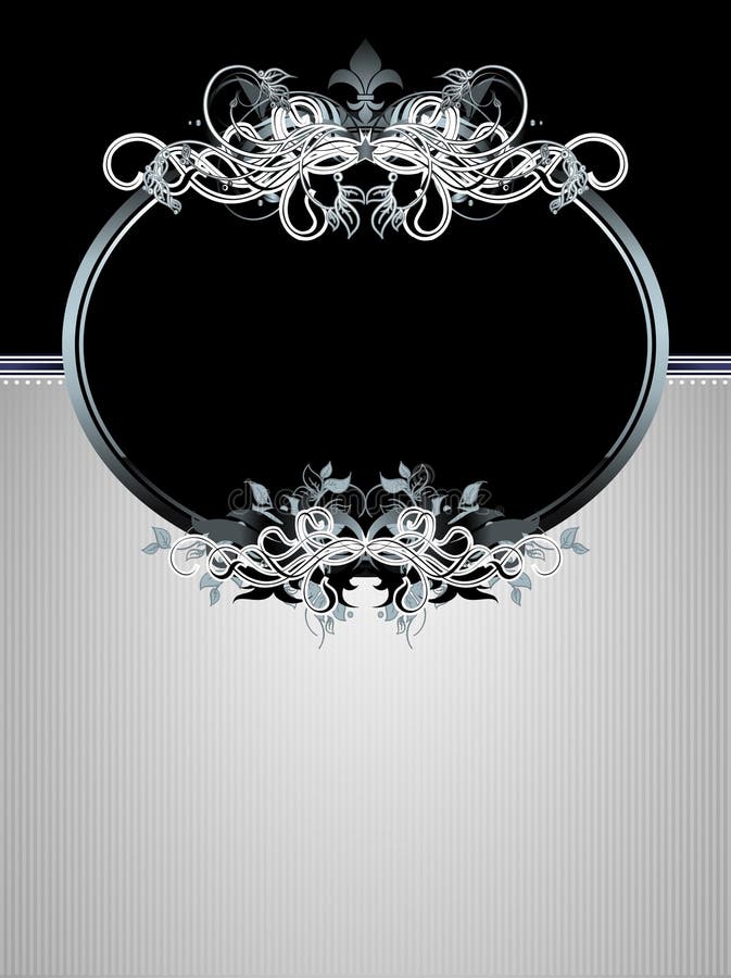 Ornate frame stock vector. Illustration of decoration - 18909862