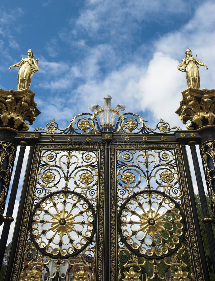 Ornate Gate Arch stock photo. Image of elegance, ornamental - 23293370