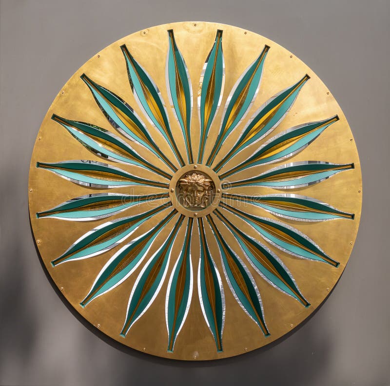 Ornate Gold Gates with Intricate Floral Designs Stock Photo - Image of ...