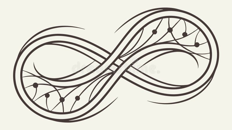 Ornate Infinity Symbol Vector Art, Eternity, Limitless Connection ...