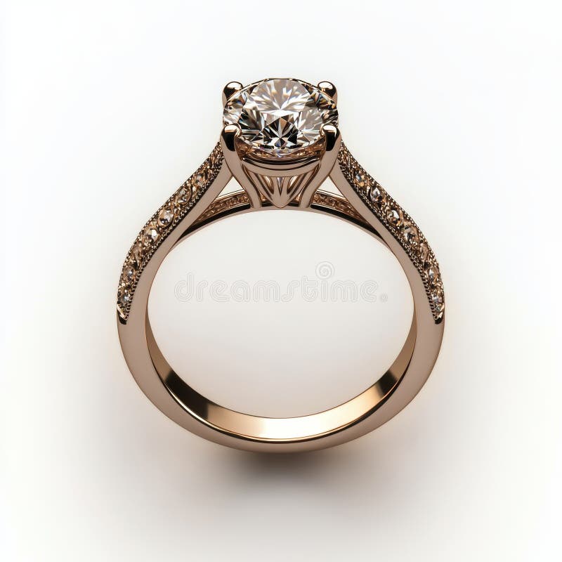 Ornate Inspired Diamond Ring with a Stunning Center Stone and Delicate ...
