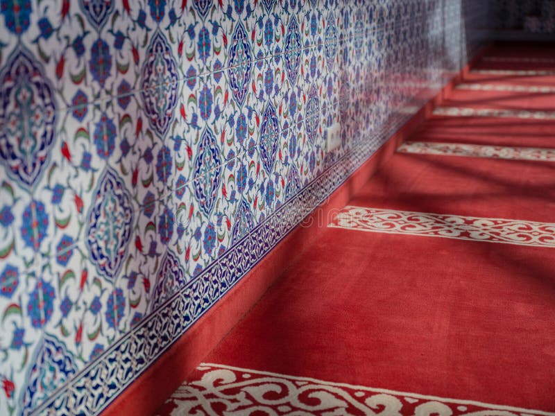 Islamic Mosque Interior stock photo. Image of sacred - 393887102
