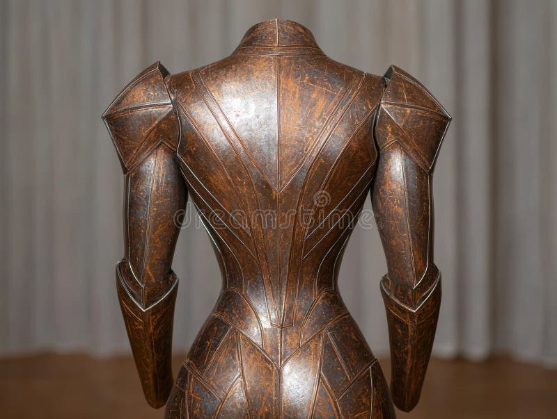 Ornate Medieval Armor with Intricate Patterns Stock Illustration ...