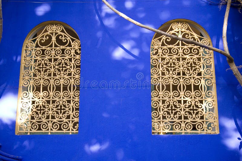 Ornate Moroccan windows stock photo. Image of iron, decorative - 3607932