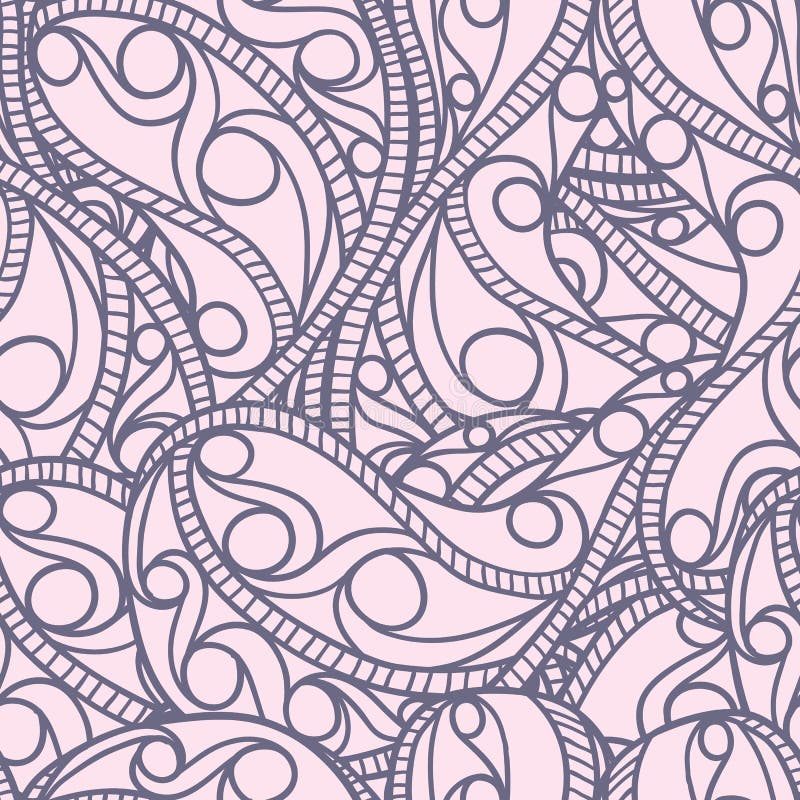 Ornate Pattern Seamless Texture. Vector Illustration/ EPS 8 Stock ...