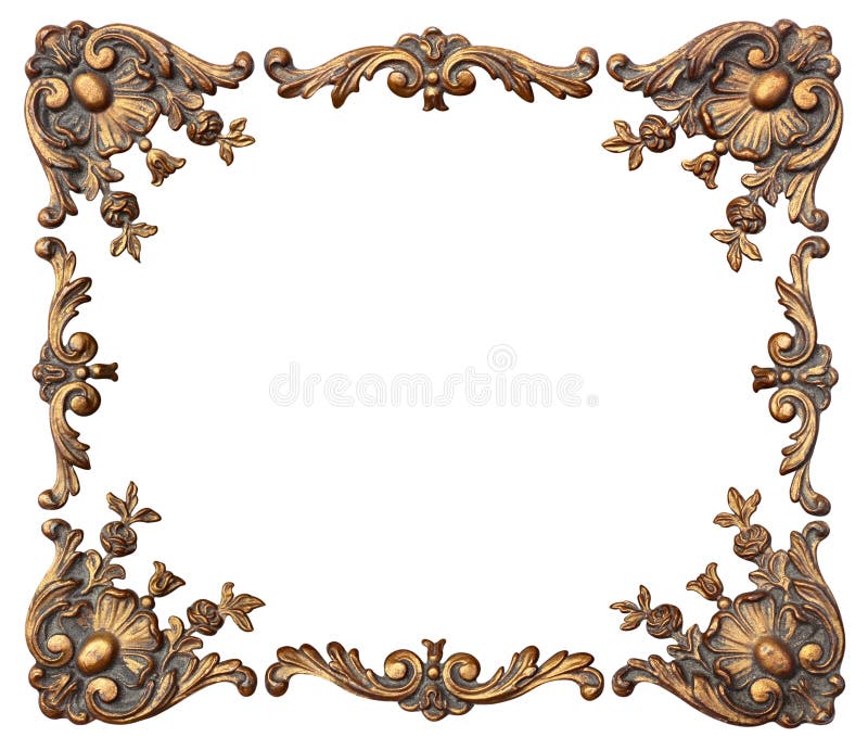 Ornate Photo Corners stock illustration. Illustration of antique - 52794260