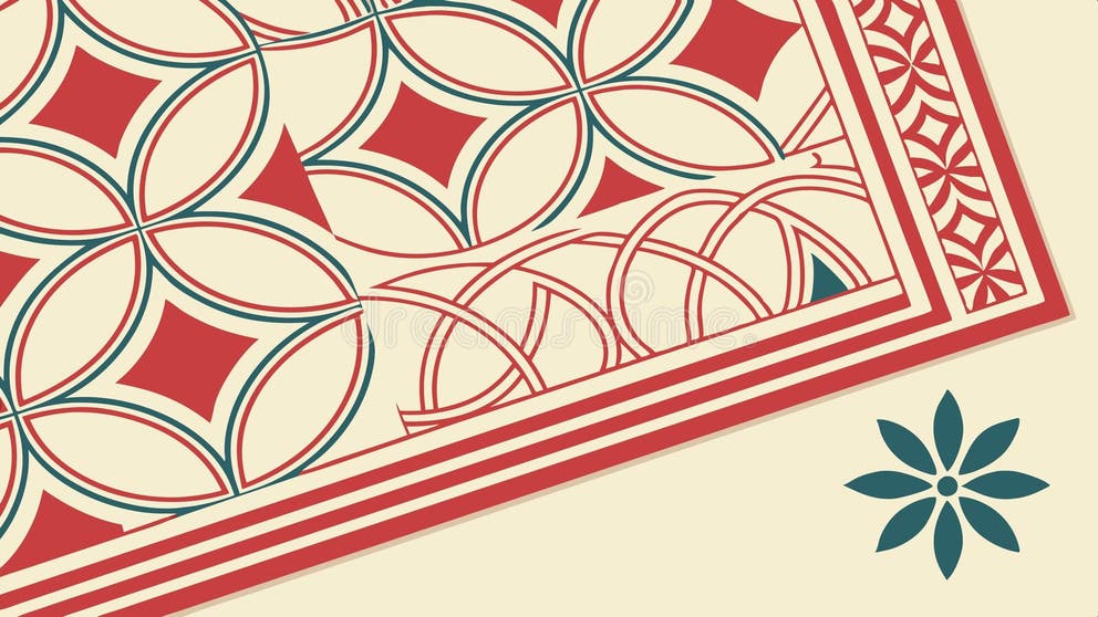 Ornate Rug Pattern, Textile Design and Decorative Floor Vector Design ...