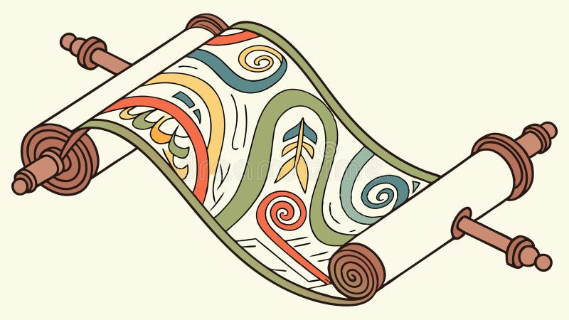 Ornate Scroll Floral Vine Pattern, Vector Design Generative AI Stock ...