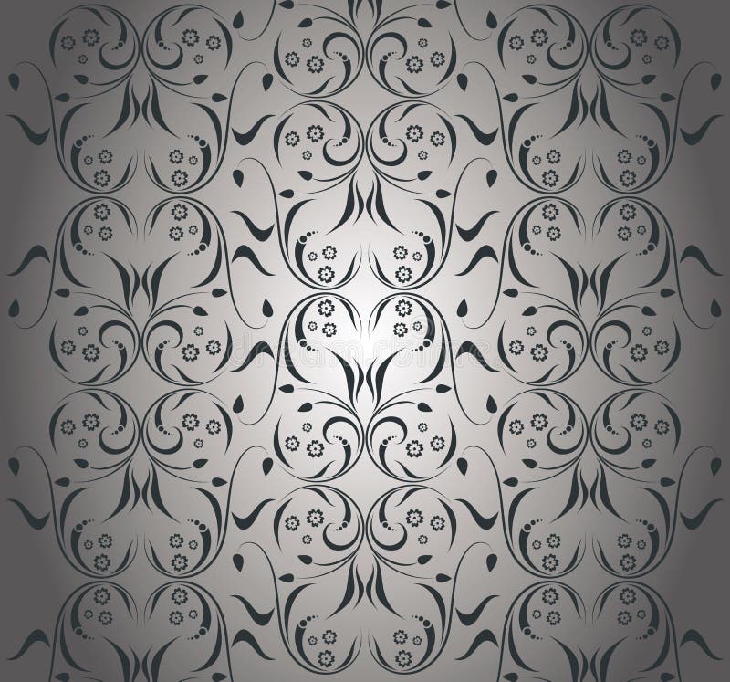 Ornate seamless texture stock vector. Illustration of happy - 19346771