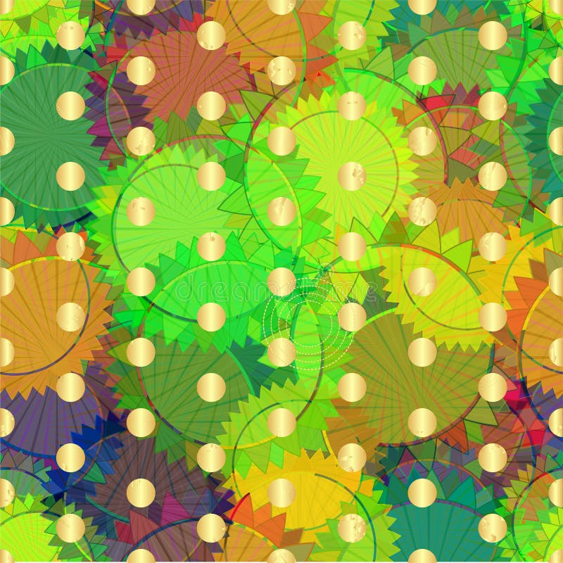 Ornate seamless texture stock vector. Illustration of circles - 68475166