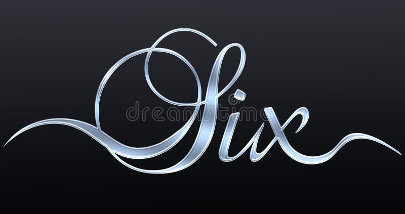 6 in Silver Words stock photo. Illustration of remembrance - 378816134