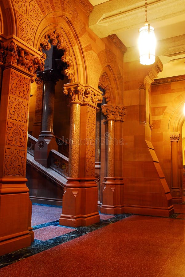 Interior of the New York State House Editorial Image - Image of east ...