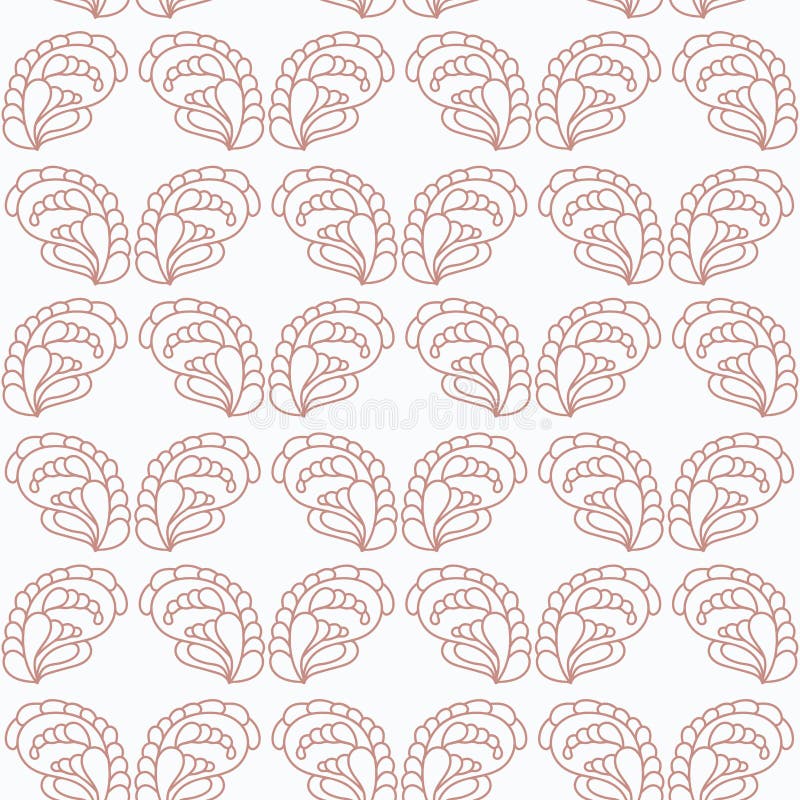 Ornate Texture, Hand Drawing with Abstract Elements. Seamless Vector ...