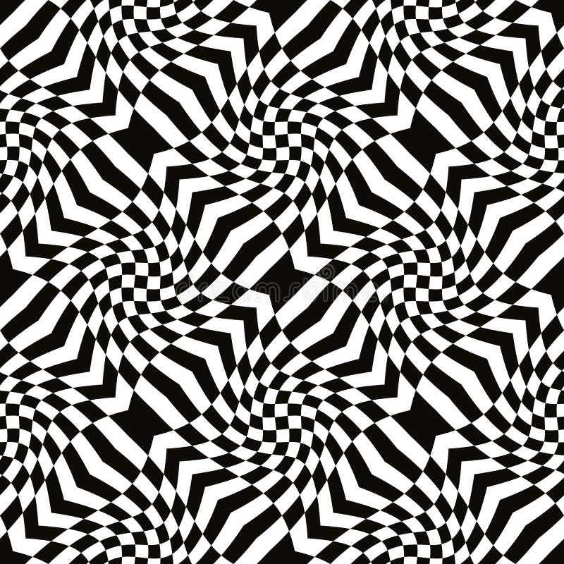 Abstract Pattern Wavy Curve Lines Ripple Black White Lines Vector ...