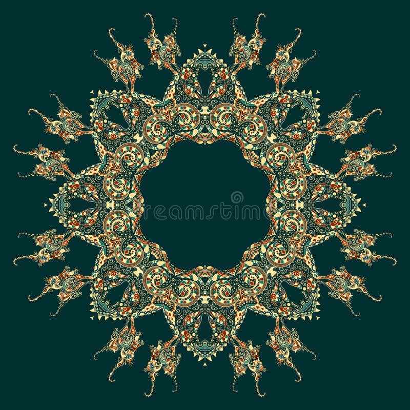 Ornate Vector Dragon Patterns Stock Vector - Illustration of fantasy ...