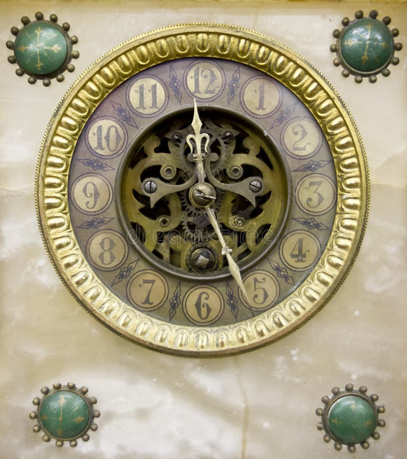 Ornate Clock face stock image. Image of minute, grandfather - 41137085