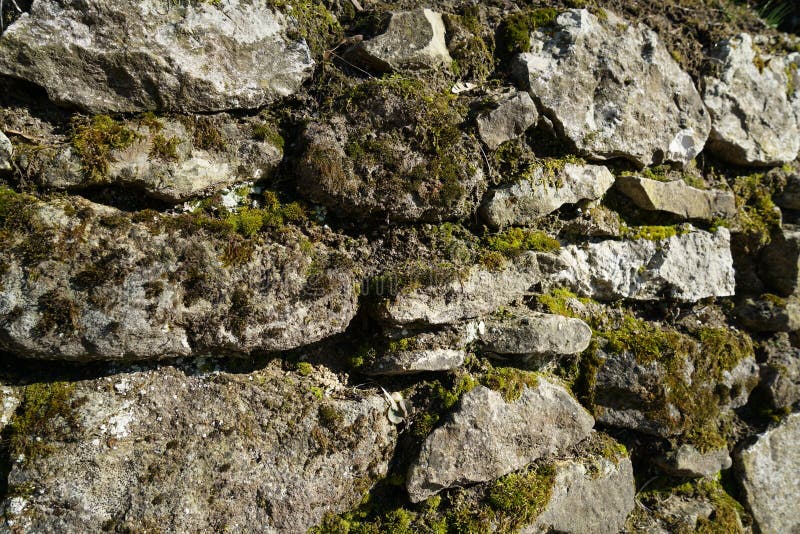Ornate Walls Made of Natural Stone Materials Stock Photo - Image of ...