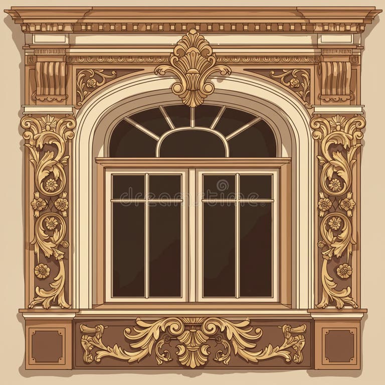 Elaborate Classical Style Design Stock Illustrations – 1,852 Elaborate ...