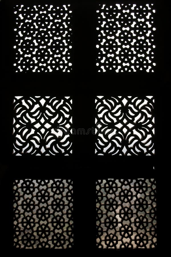 Ornate Window Screen stock photo. Image of jahangir, palace - 8089878