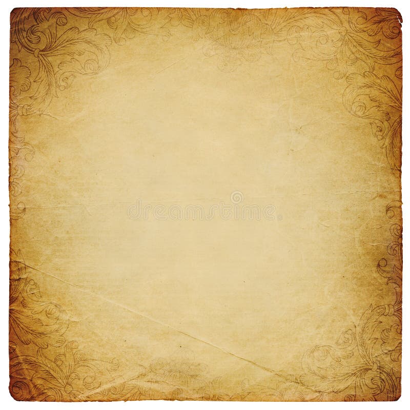 Sheet of old paper. stock image. Image of closeup, obsolete - 13908579