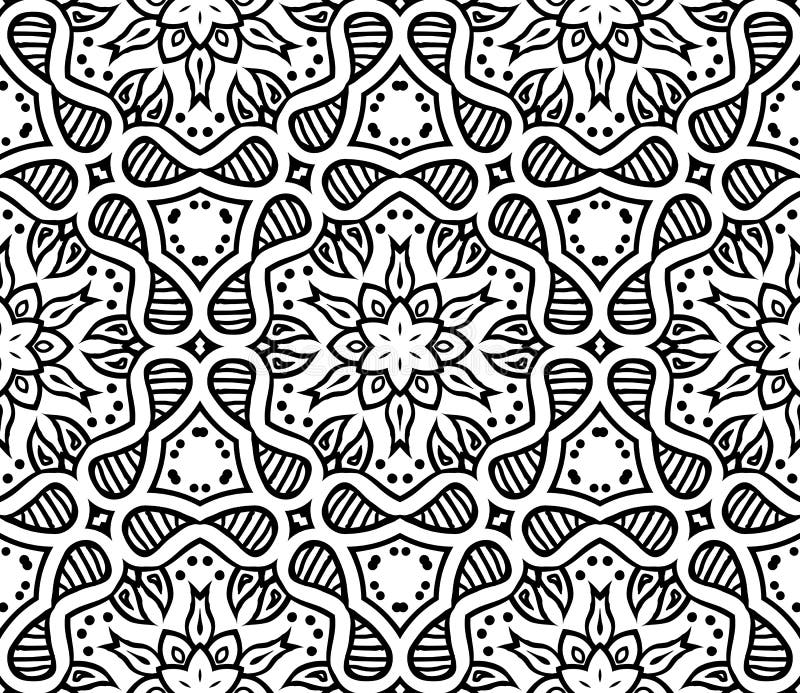 Ornement Marocain Graphique Dans Le Vecteur Illustration de Vecteur ...