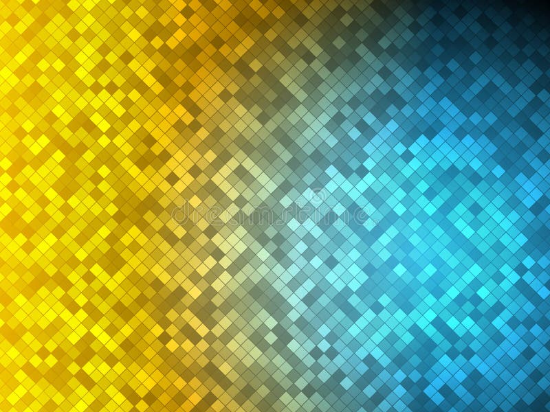 Oro contra azul ilustración del vector. Ilustración de forma - 24542227