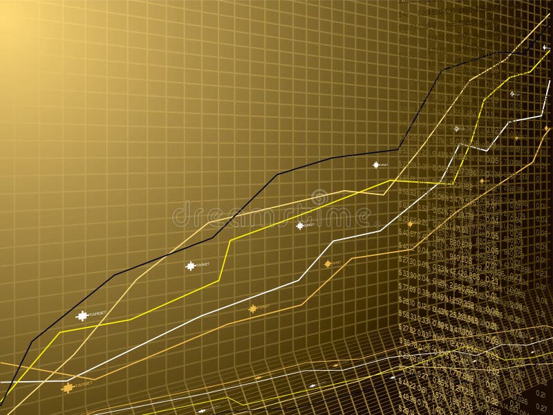 Oro Di Prestazione Di Affari Illustrazione Vettoriale - Illustrazione ...