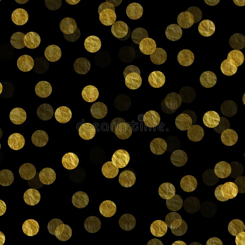 Oro Dots Faux Foil Metallic Background Imagen de archivo - Imagen de ...
