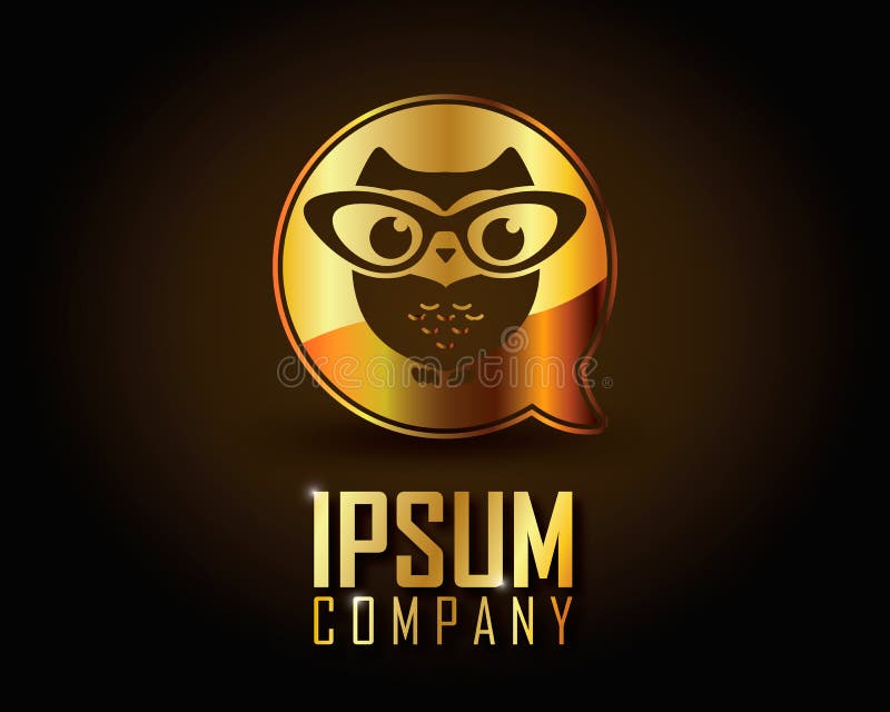 Oro Logo Vector ilustración del vector. Ilustración de deco - 82969854