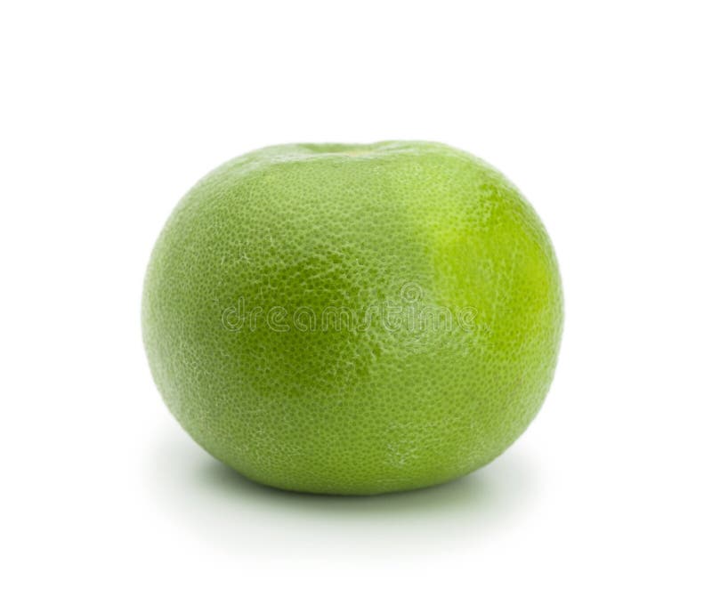 Oroblanco Citrus Isolated on White. Stock Image - Image of paradisi ...