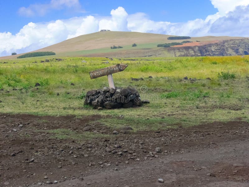 Orongo, the Relevance of Easter Island Stock Image - Image of easter ...