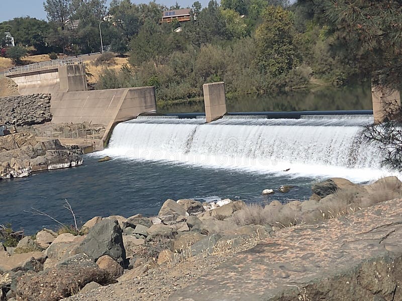 Oro Dam stock image. Image of infrastructure, oroville - 229871081