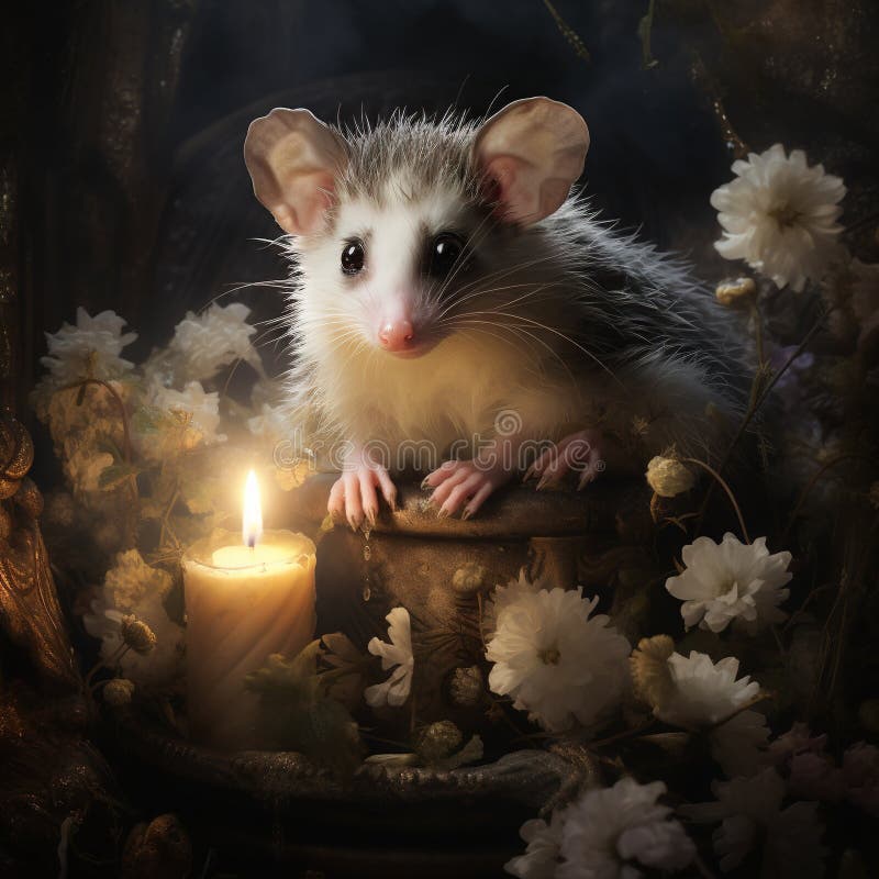 Orphaned Opossum Stock Illustrations – 3 Orphaned Opossum Stock ...
