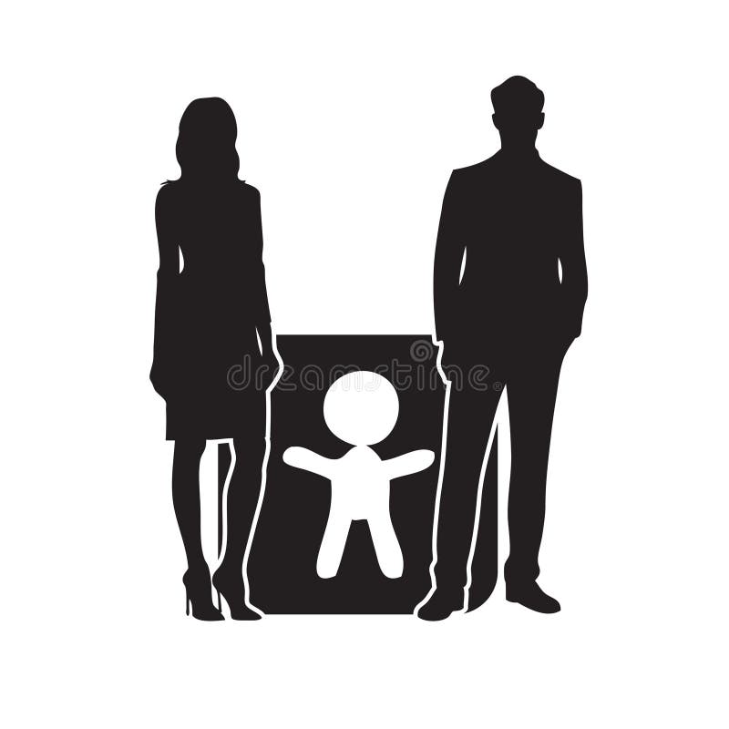 Orphans Vector Illustration Stock Vector - Illustration of lonely ...