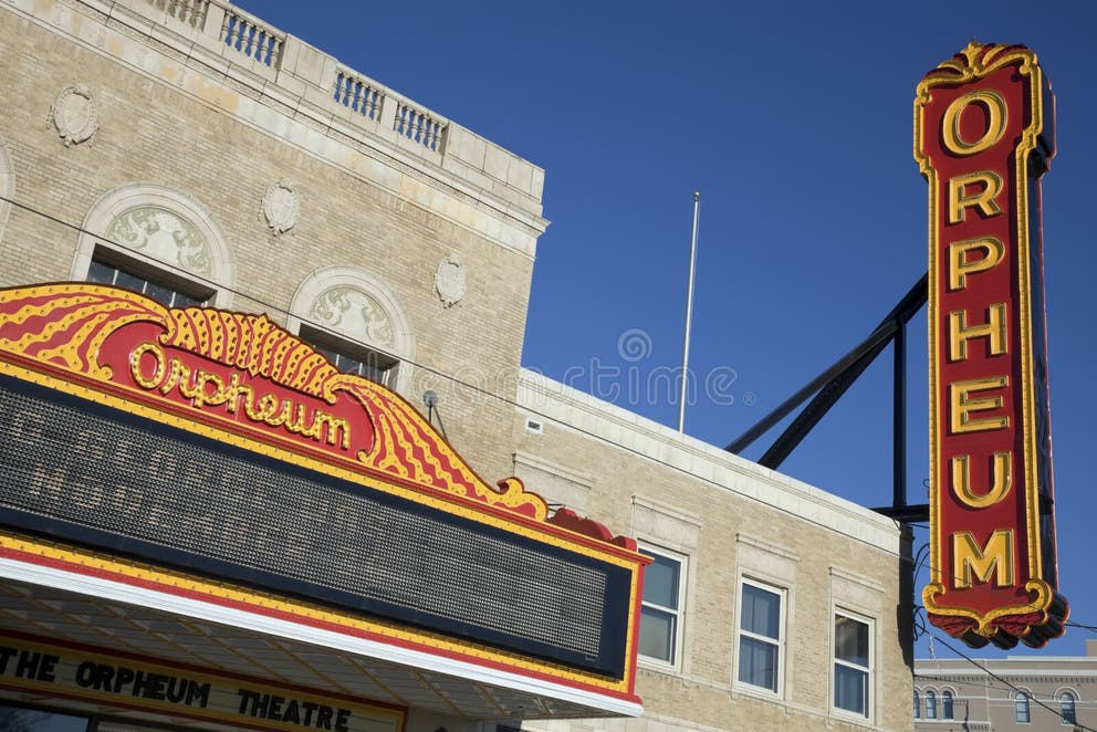 Orpheum Theatre editorial stock photo. Image of orpheum - 20981673
