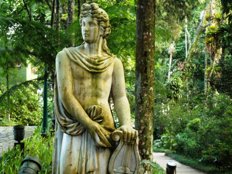 Orpheus sculpture stock image. Image of vacations, verde - 92891121