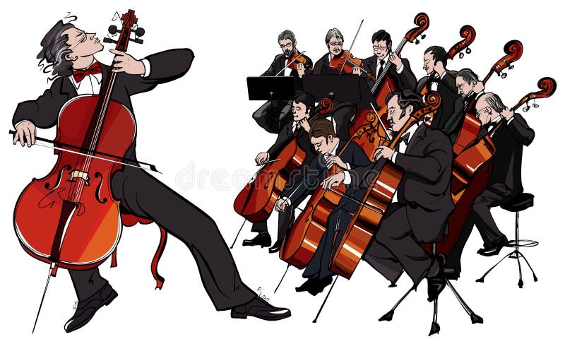 Orquesta Ilustraciones Stock, Vectores, Y Clipart – (81,705 ...