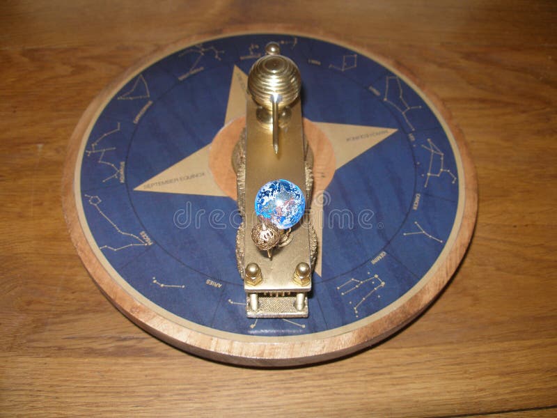 Orrery Ferguson S Paradox Machine Model. Stock Photo - Image of mercury ...