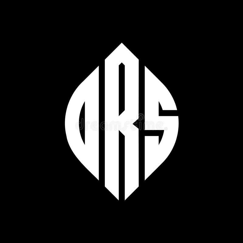 ORS Circle Letter Logo Design with Circle and Ellipse Shape. ORS ...