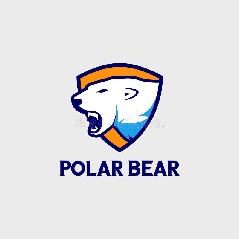 Orso Polare Creativo Logo Design Vector Art Logo Illustrazione di Stock ...