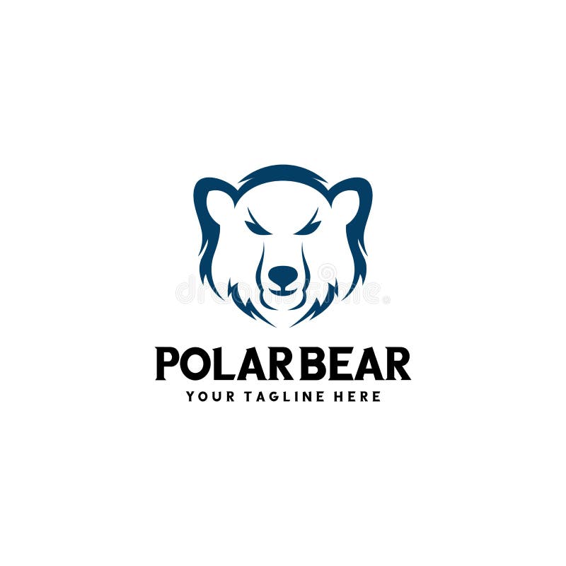 Orso Polare Creativo Logo Design Vector Art Logo Illustrazione di Stock ...