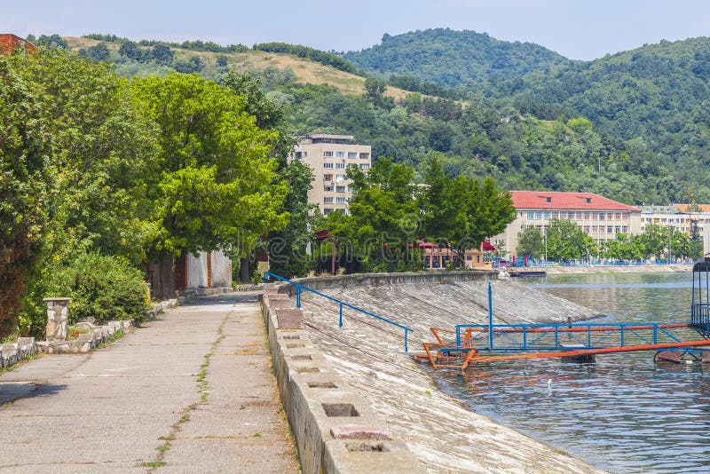 Orsova stock photo. Image of river, trees, danube, romania - 37646578